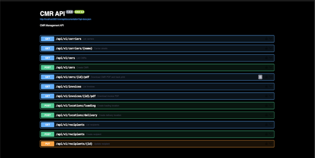 List przewozowy CMR - Profesjonalny System Zarządzania CMR